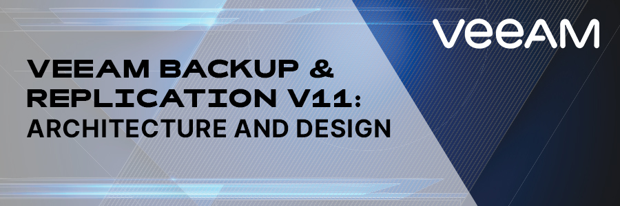 ALSO Training - Veeam Backup & Replication V11: Architecture and Design